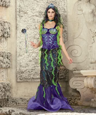 Evil Mermaid Costume For Women Black 4 6 Chasing Fireflies